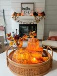 Pottery Barn Inspired Amber Pumpkin Cloches for 95% off!