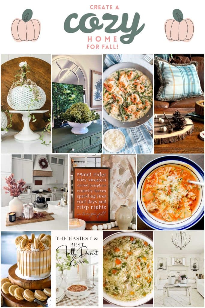 Create a Cozy Home for Fall - decorating, entertaining and recipes!