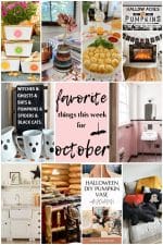 Favorite Things This Week - October. Recipes, DIY, Ideas+ More!