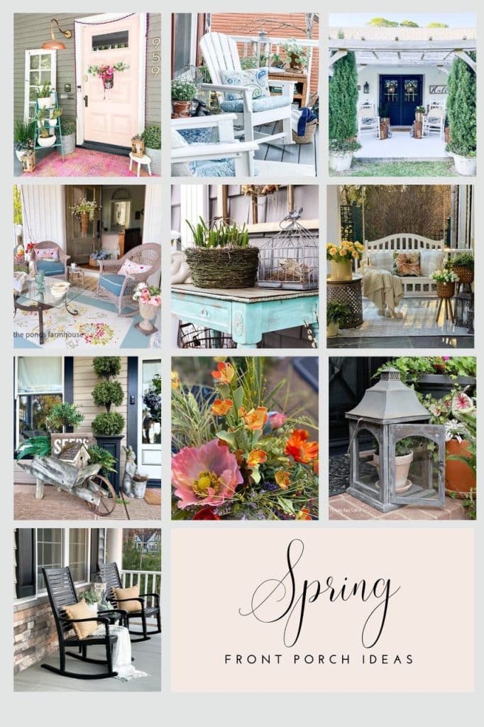 7 Spring Porch Ideas - DIY projects to make your porch shine!