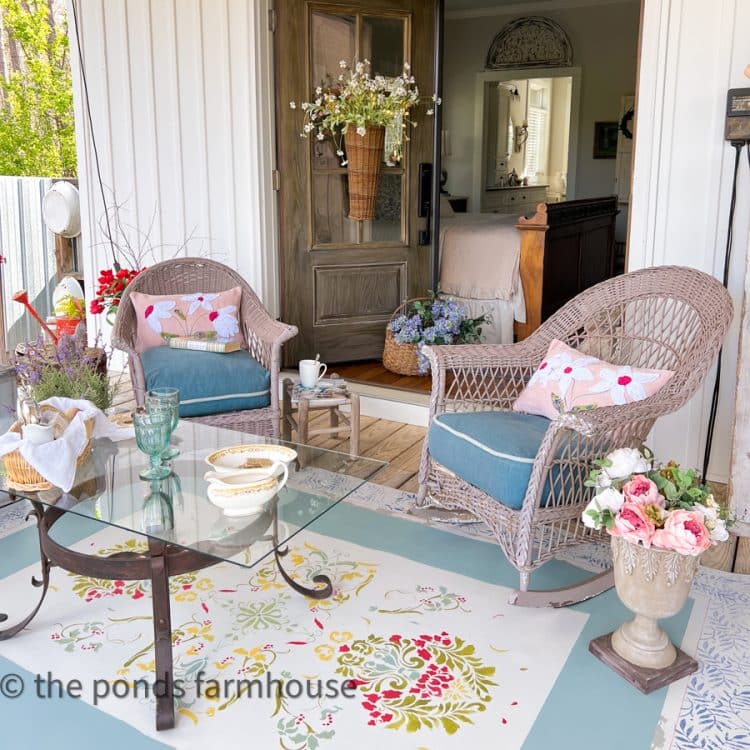 7 Spring Porch Ideas - DIY projects to make your porch shine!