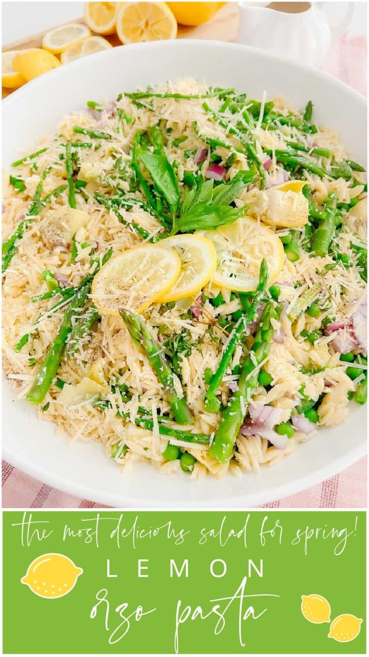 Lemon Orzo Pasta Salad The Perfect Salad For Warm Weather