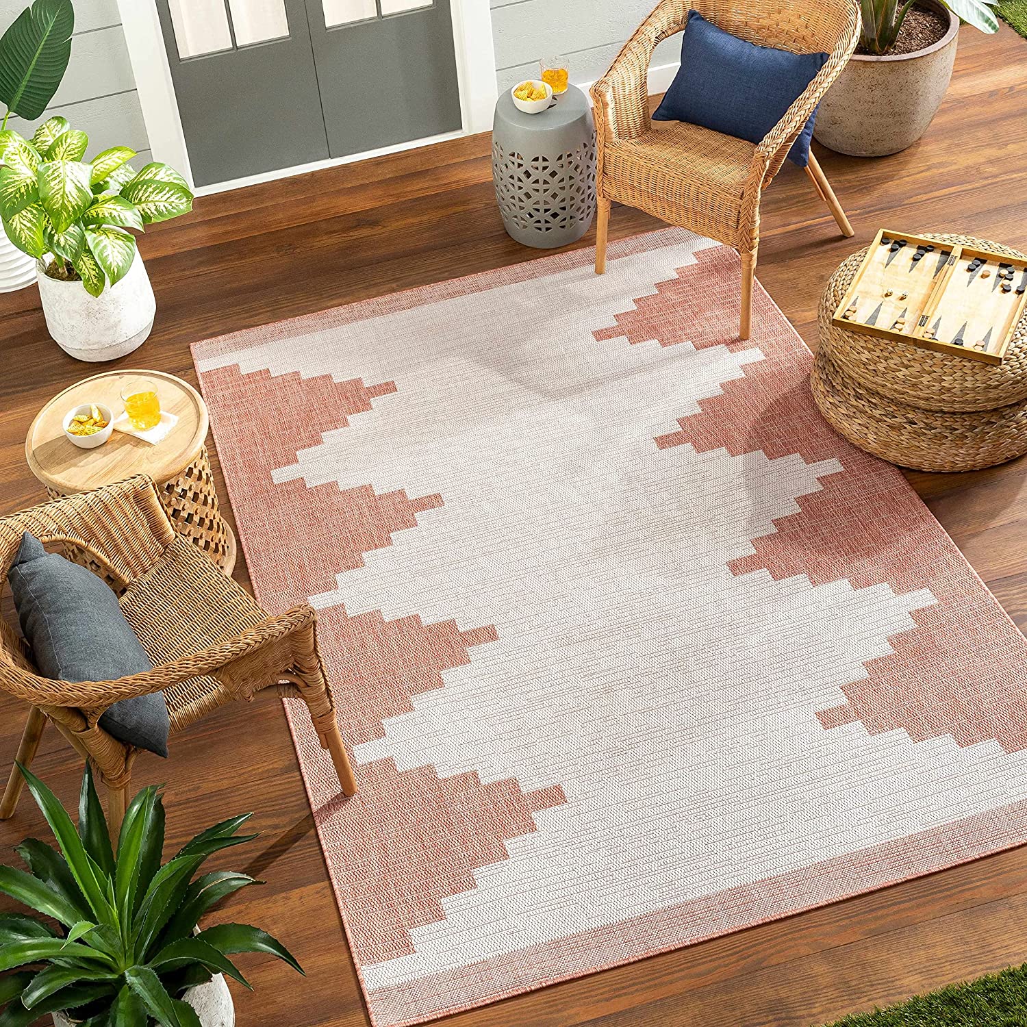 12 Colorful Boho Cottage Rugs - for under $200!!