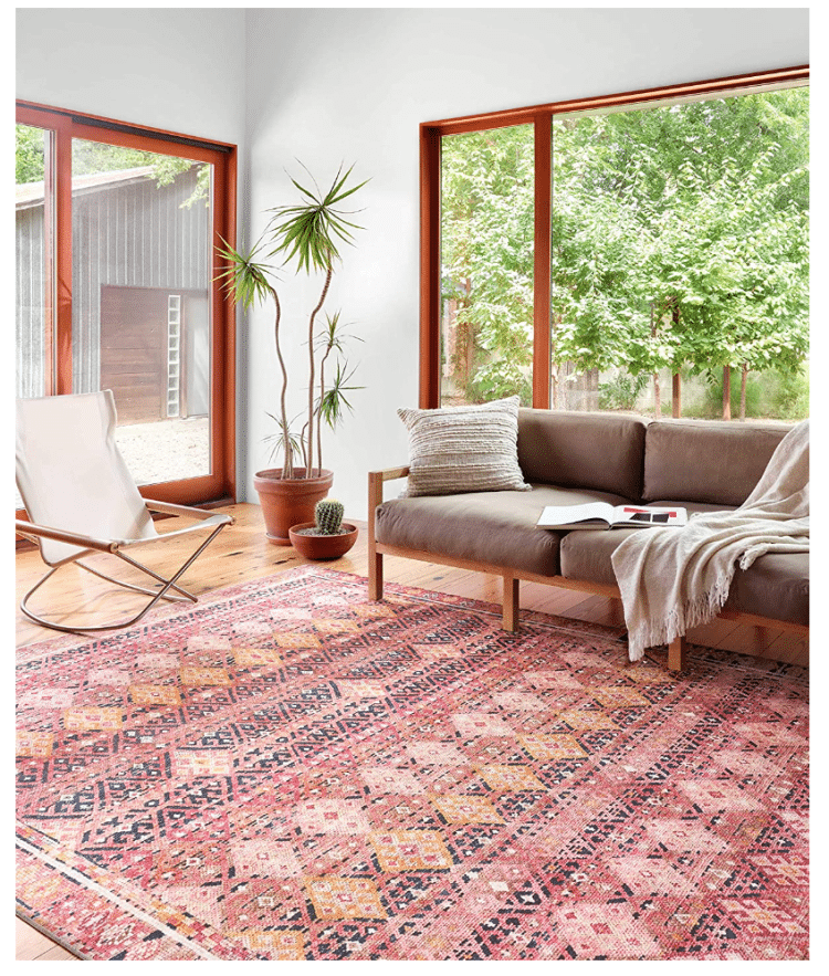 12 Colorful Boho Cottage Rugs - for under $200!!