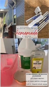 Window Cleaning and Window Solution Recipe - streak free!
