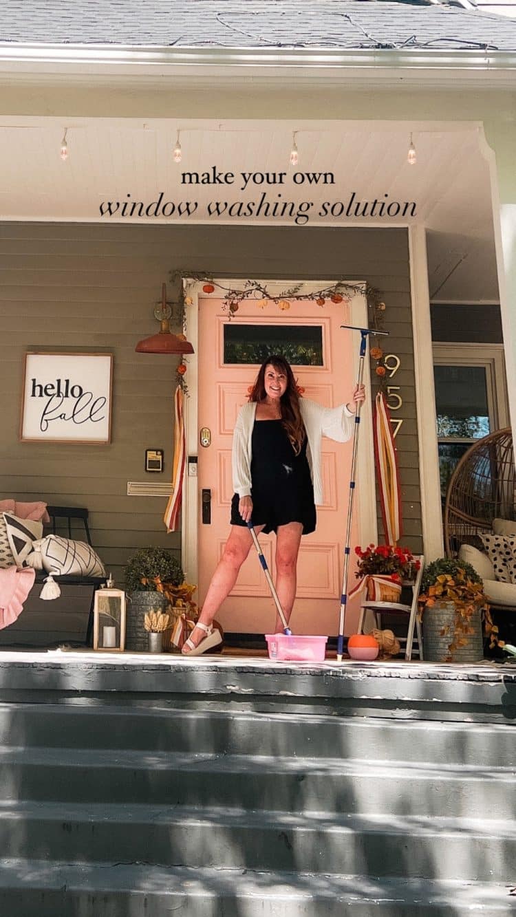 Window Cleaning and Window Solution Recipe - streak free!