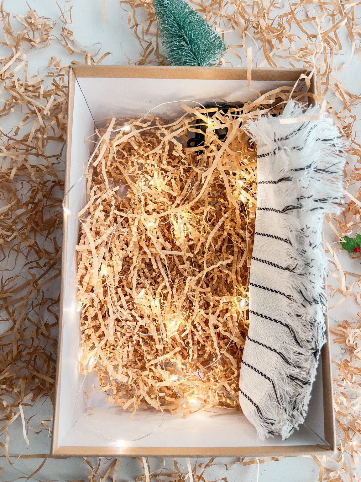 Warm and Cozy Hygge Christmas Gift Boxes - Tatertots and Jello