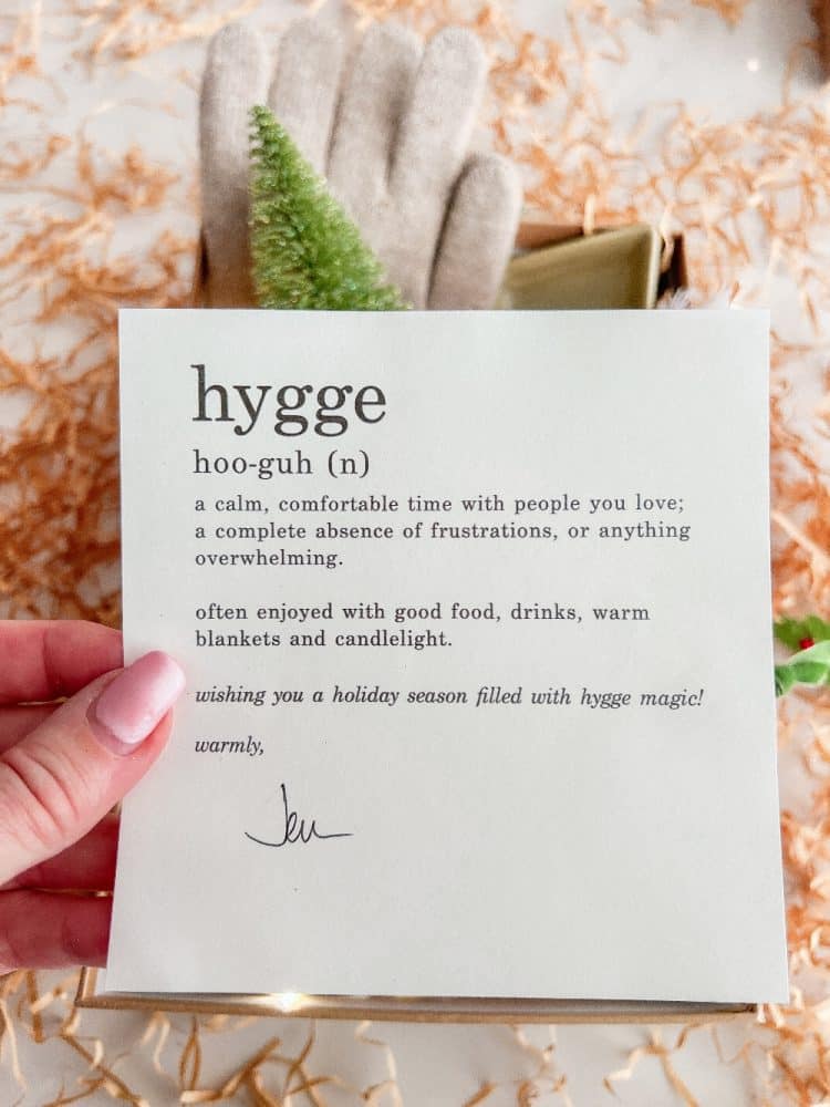 Warm and Cozy Hygge Christmas Gift Boxes - Tatertots and Jello