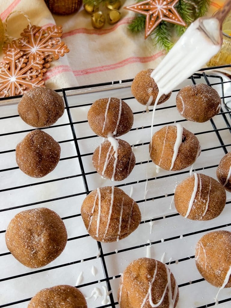 Chewy Soft Christmas Gingerbread Cookies