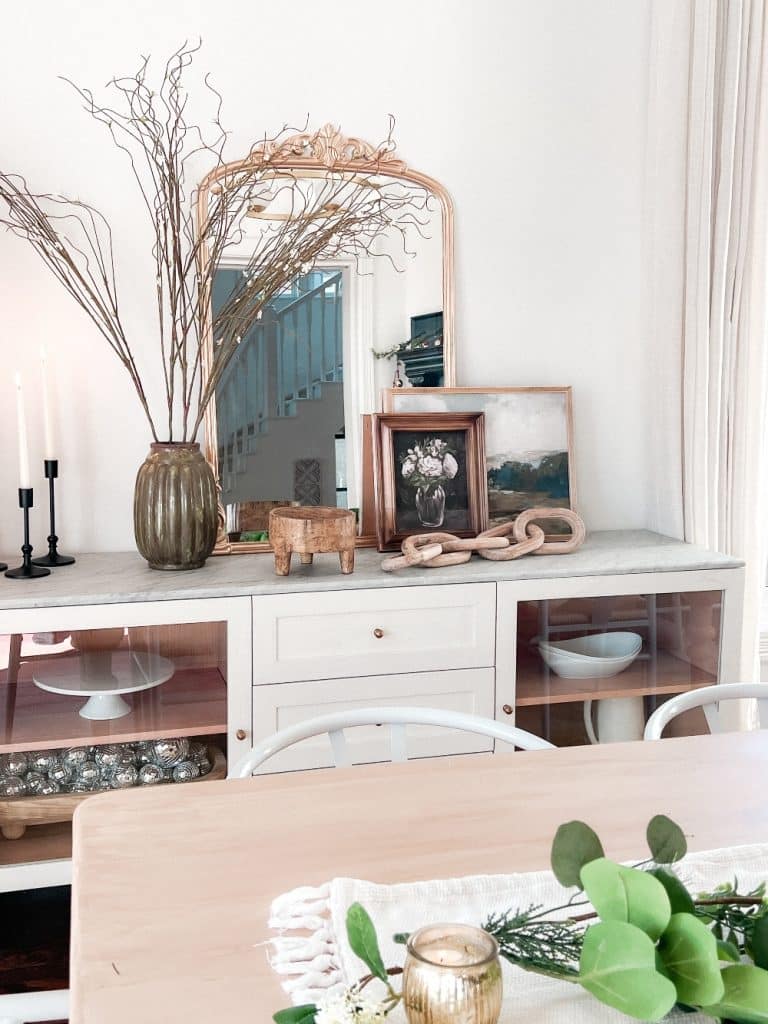 Winter Refresh Dining Room Update - Tatertots and Jello