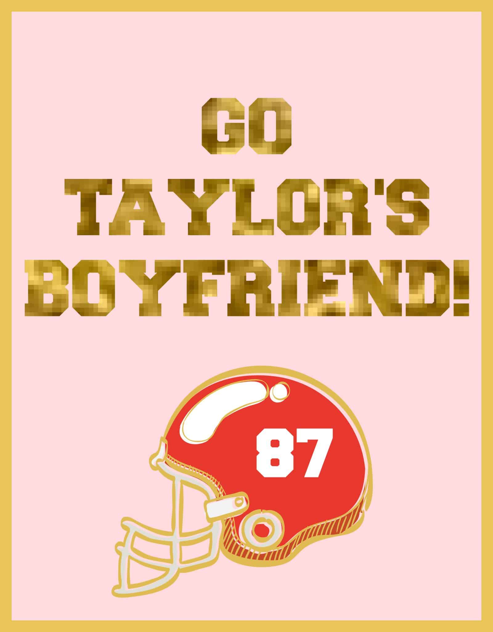 3 Taylor Swift-Inspired Super Bowl Printables