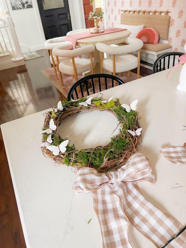 Spring Moss and Butterfly Wreath - and 5 DIY Spring Wreaths!