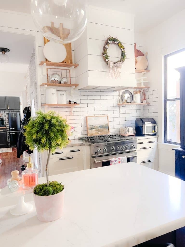 DIY Spring Topiary and Aged Pot - an easy craft for Spring!