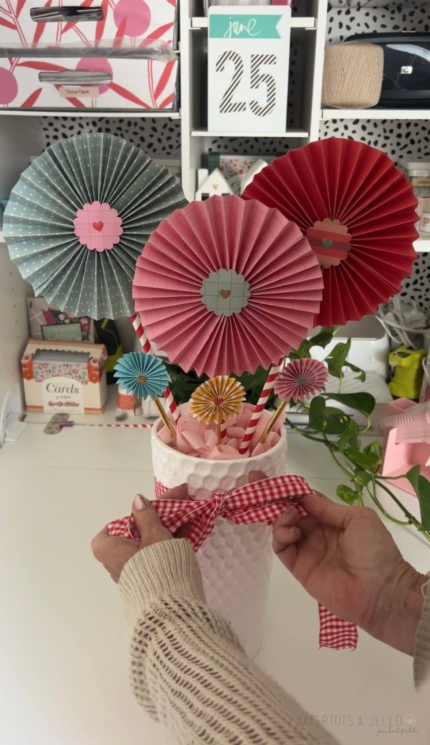 Turn Scrapbook Paper into Party Medallions with Scrapbook Paper