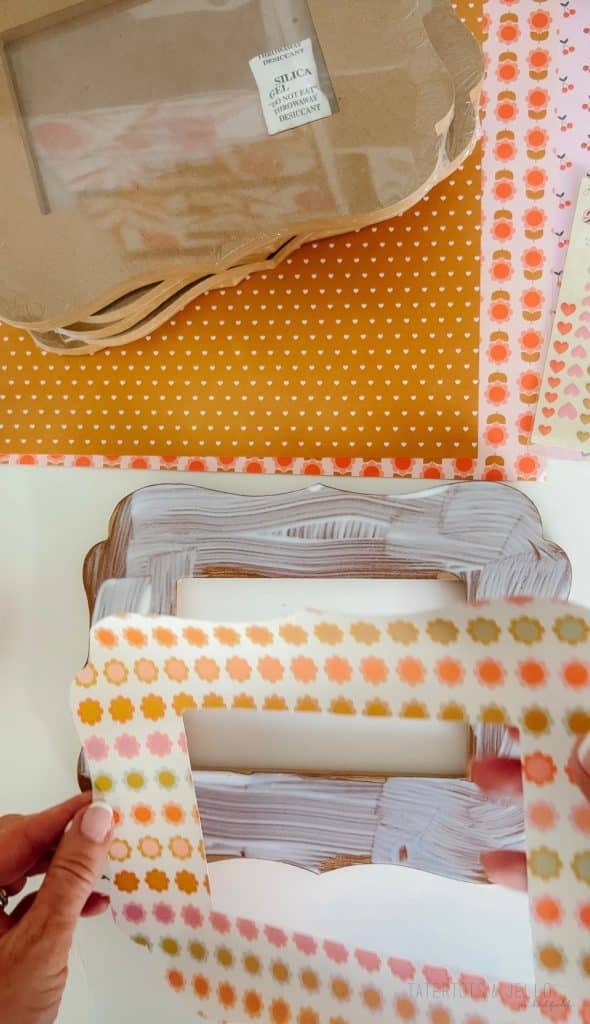 DIY Decoupaged Frames - a fun kids craft or girls night in activity!