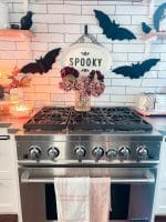 How to Make $2 Pottery Barn-Inspired Bats - easy Halloween decor