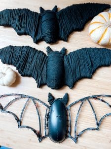 How to Make $2 Pottery Barn-Inspired Bats - easy Halloween decor