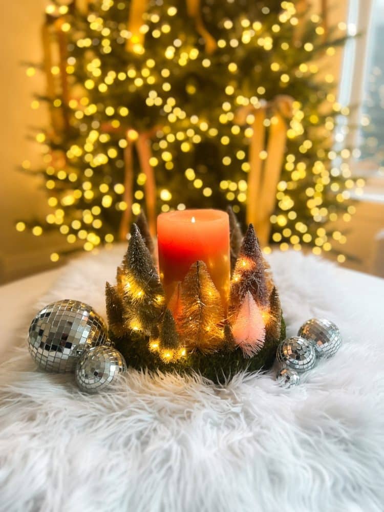 Cozy Dollar Store Christmas Centerpiece - Terrain-Inspired DIY!