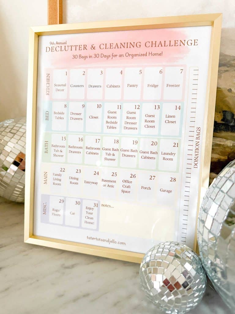 22 Two-Minute Decluttering Habits - with Printable List!