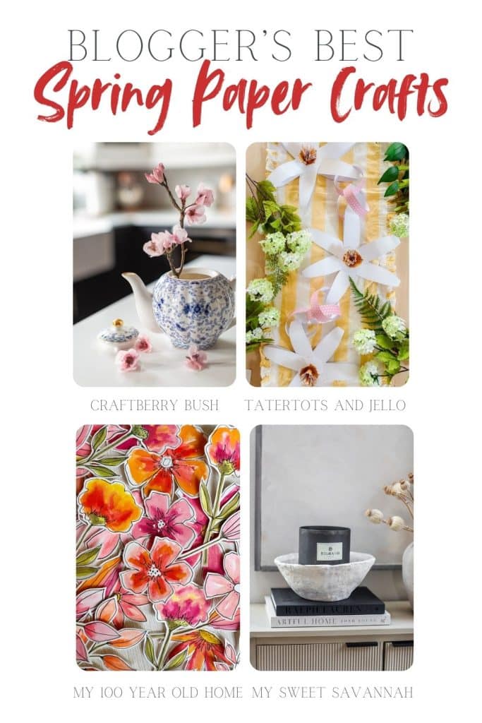 DIY Daisy Paper Chain Banner – Easy Spring Decor Tutorial - Tatertots ...